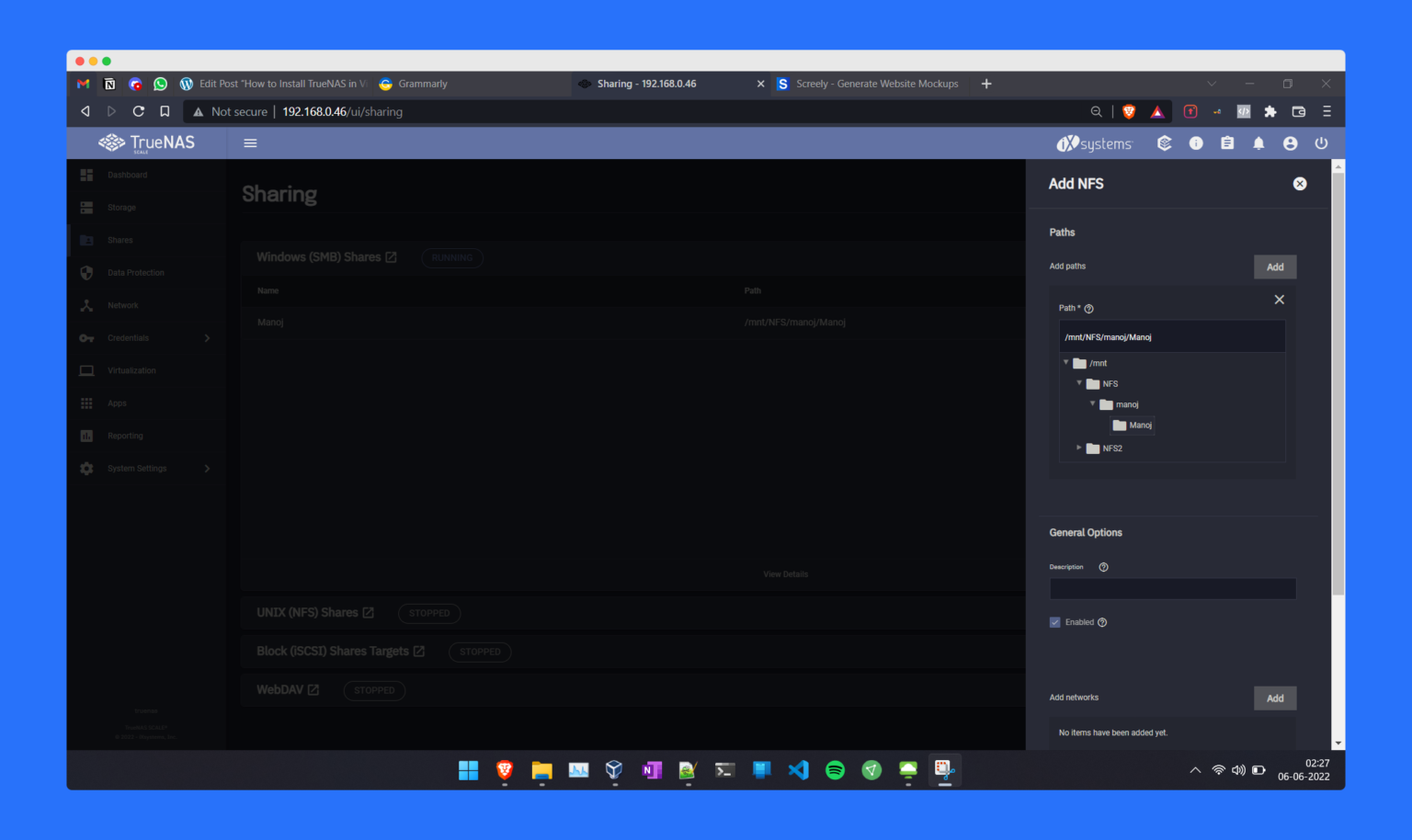 How to Install TrueNAS in Virtual Box - CorpIT