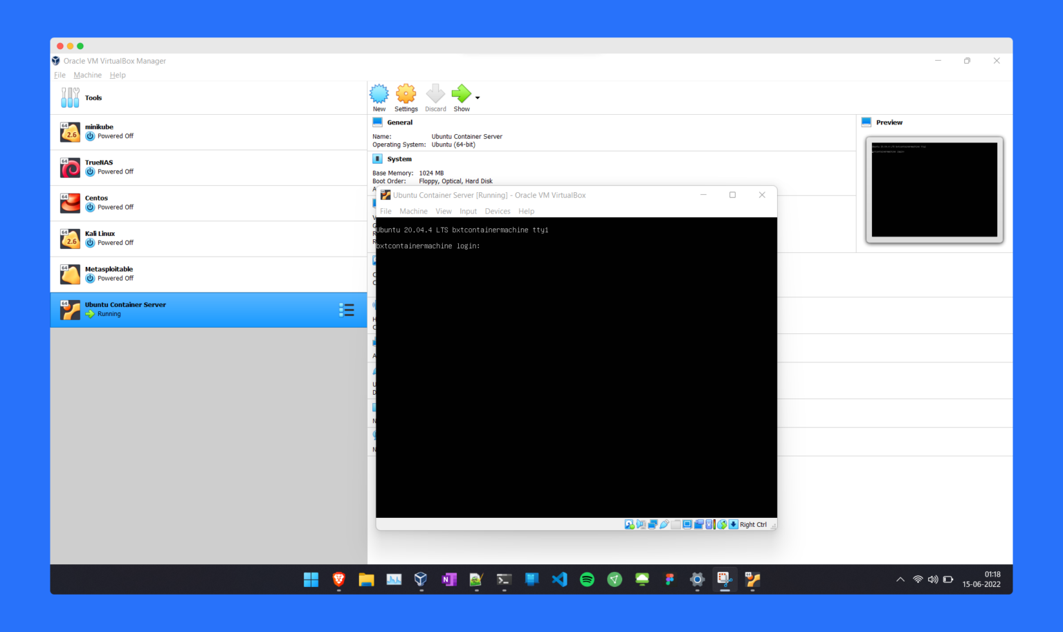 How To Setup A Dedicated Docker Host In VirtualBox - CorpIT