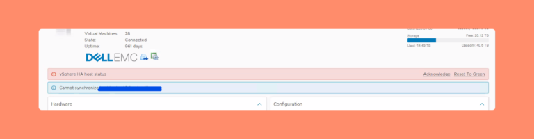 Troubleshooting VMware High Availability (HA) issues in VMware vCenter ...
