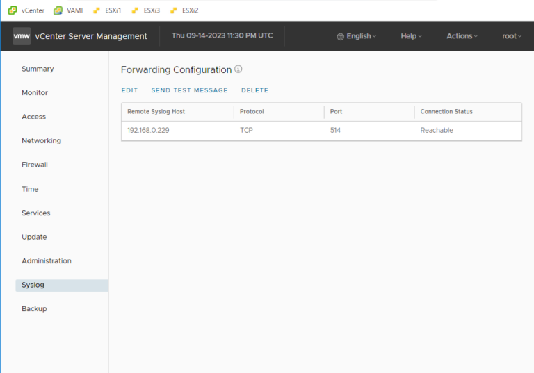 Step-by-Step: Configuring Remote Syslog for Your vSphere Environment - CorpIT
